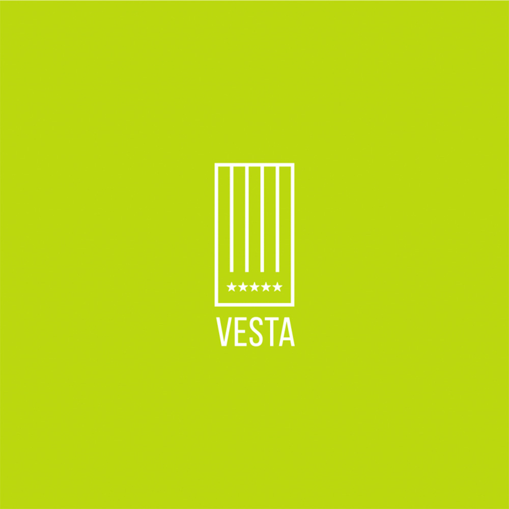 Vesta | Logotipo y aplicaciones - GEN4 Studio